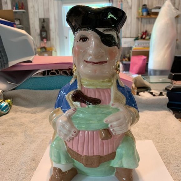 Accents | Grace Apgars Mj Tobys Pirate Long John Jug Pitcher | Poshmark